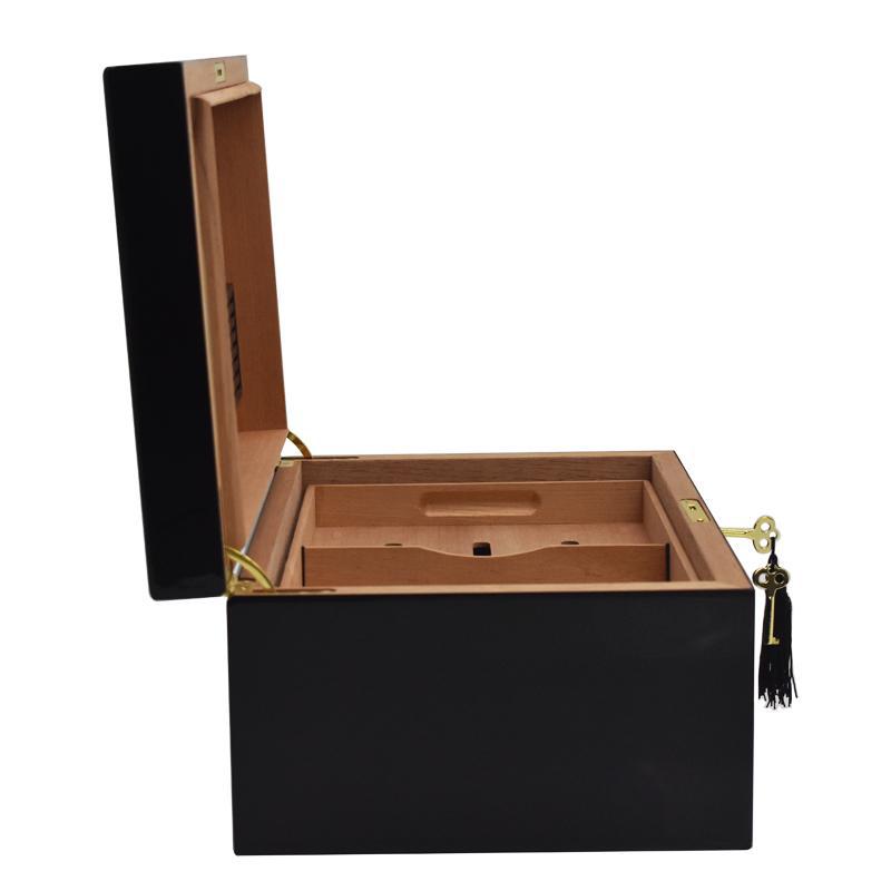 Spanish Cedar wood Cigar humidor-Wooden Decor Items - FRONT RUNNER